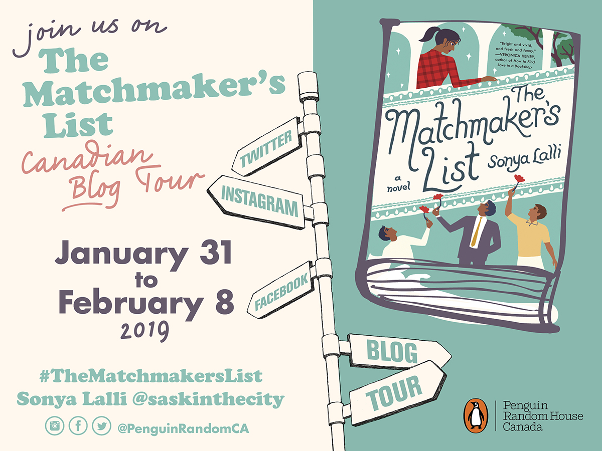 Review | The Matchmaker’s List, Sonya Lalli | Literary Treats